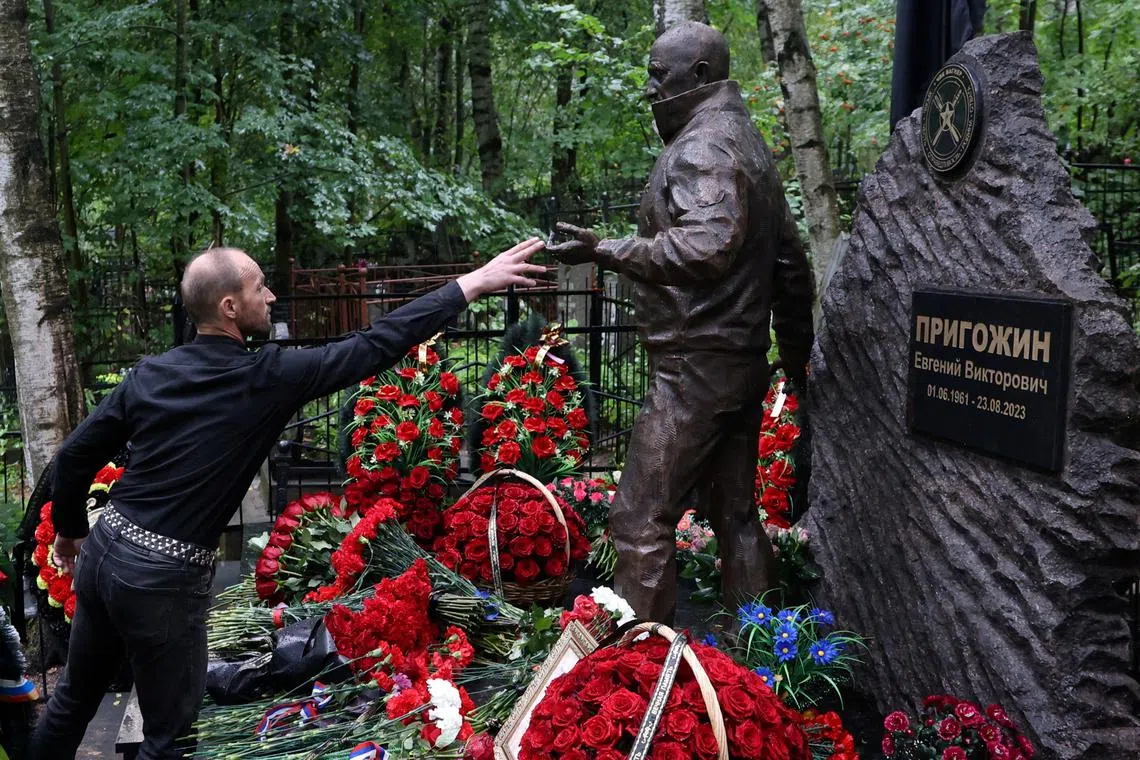 Russians hail Wagner chief Prigozhin as patriot on anniversary of his ...