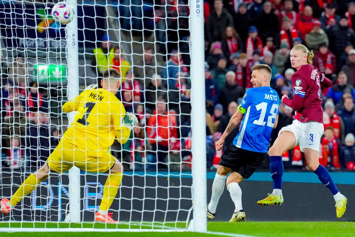 Norway captain Haaland's halftime talk helped break deadlock, says ...