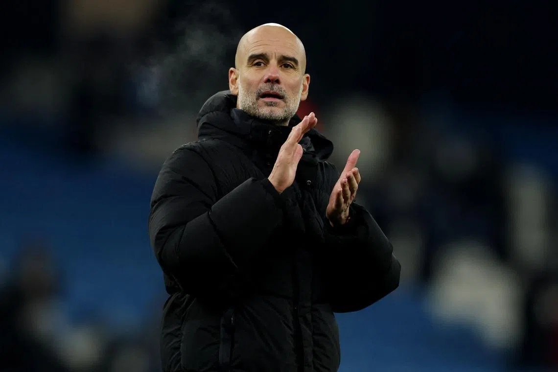 Guardiola concerned about injury pile-up as City lose ground on Arsenal ...