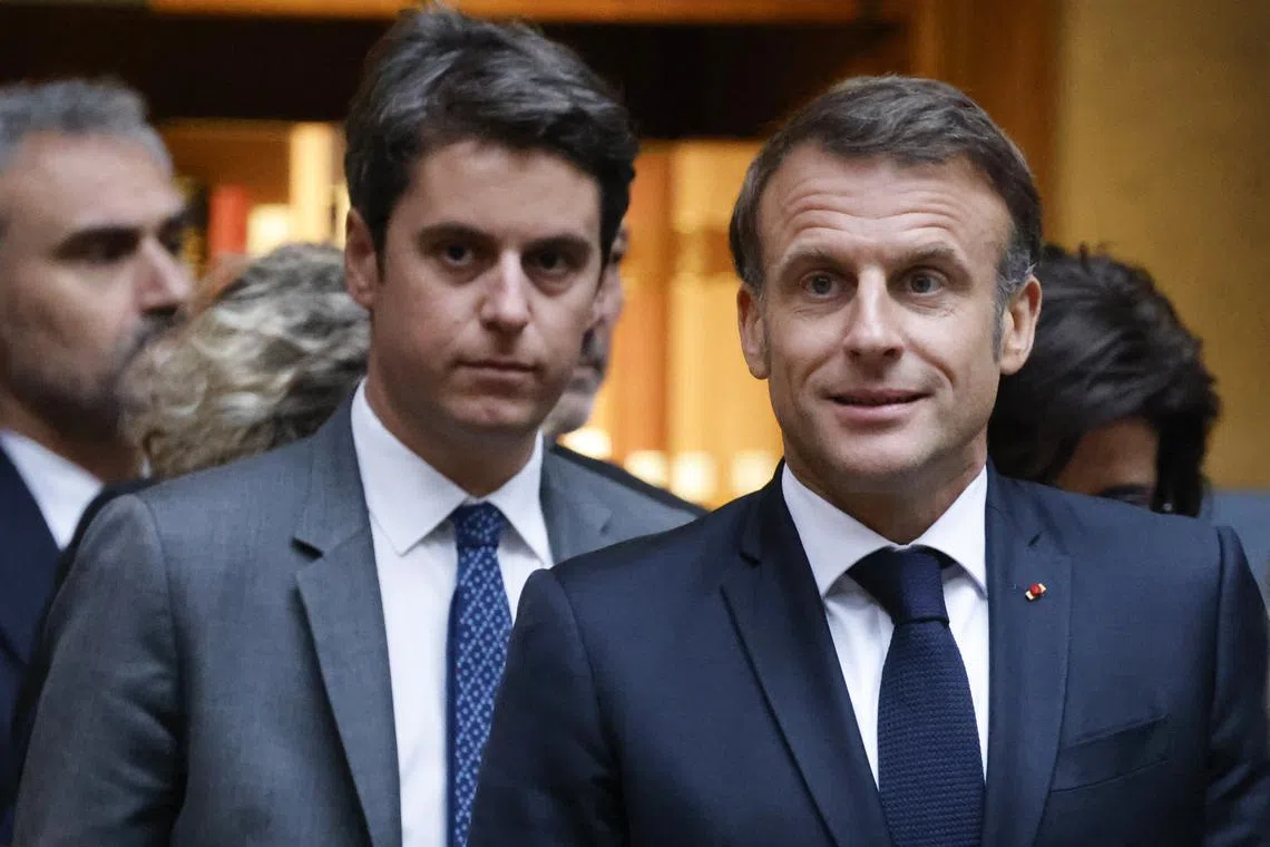 ‘Macron’s mean’: French PM Attal gets rough ride at holiday school ...