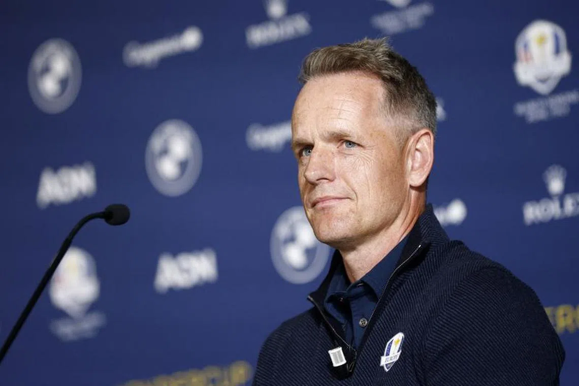Aberg can be 'generational player' says Europe skipper Donald | The ...