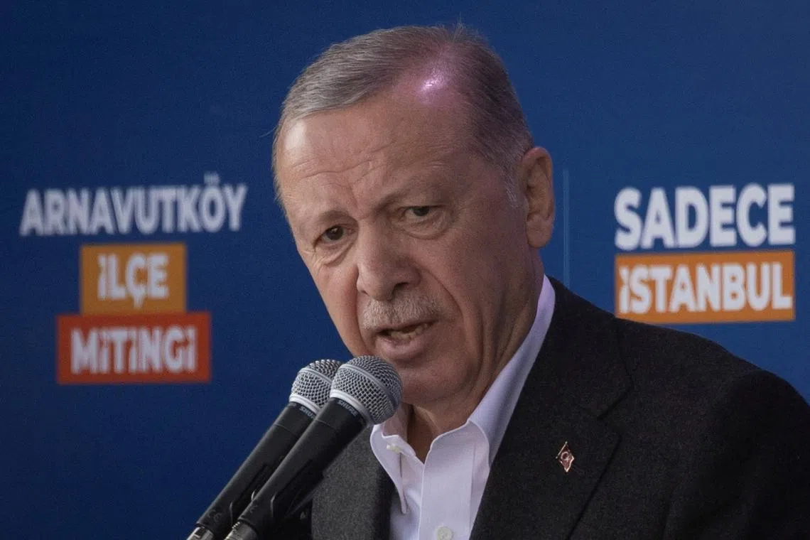 Erdogan battles key rival in Turkey’s local elections | The Straits Times