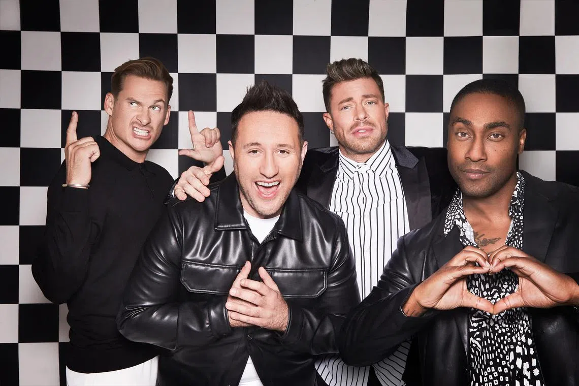 British boy band Blue to stage concert in Singapore in February | The ...