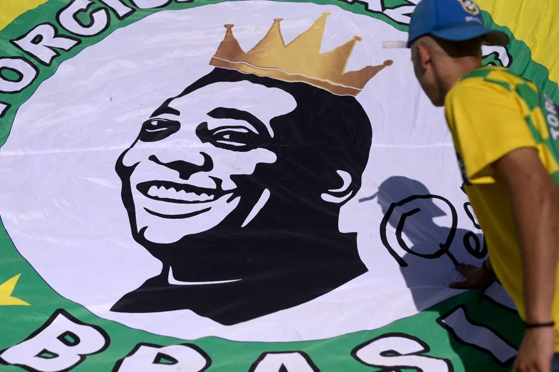 Football: World soccer to fall silent in memory of Brazilian legend ...