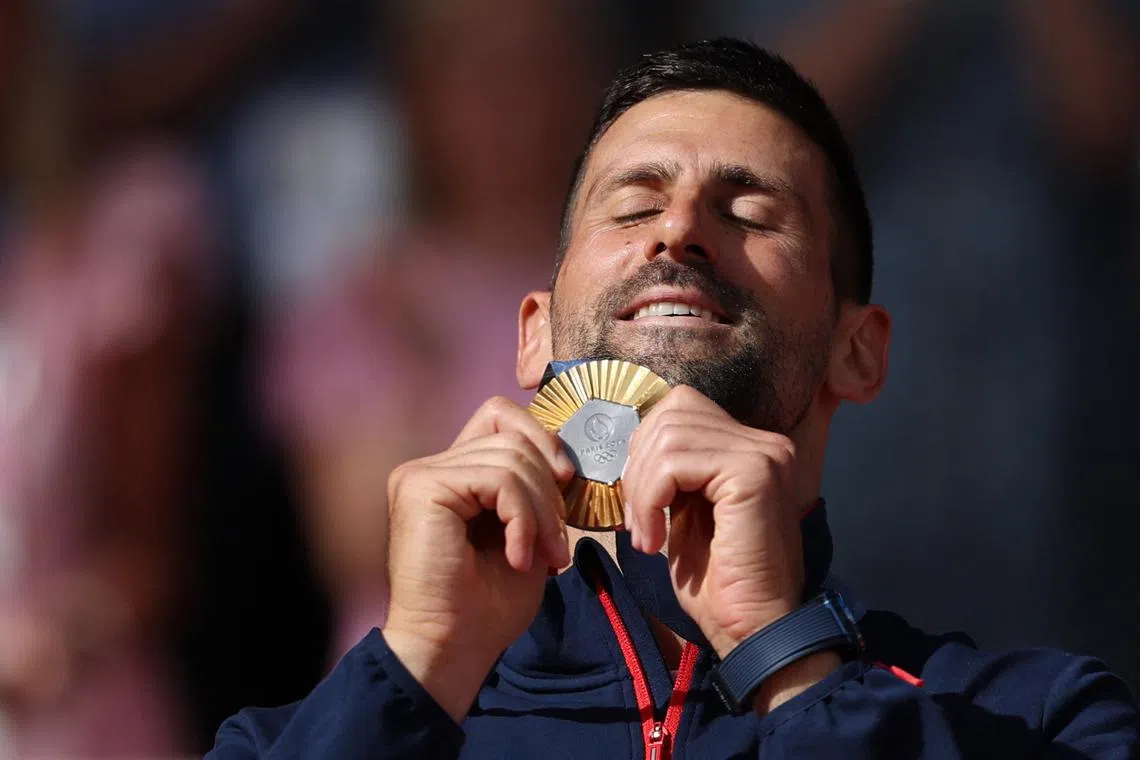 Tennis-Djokovic hails gold as greatest sporting achievement | The ...