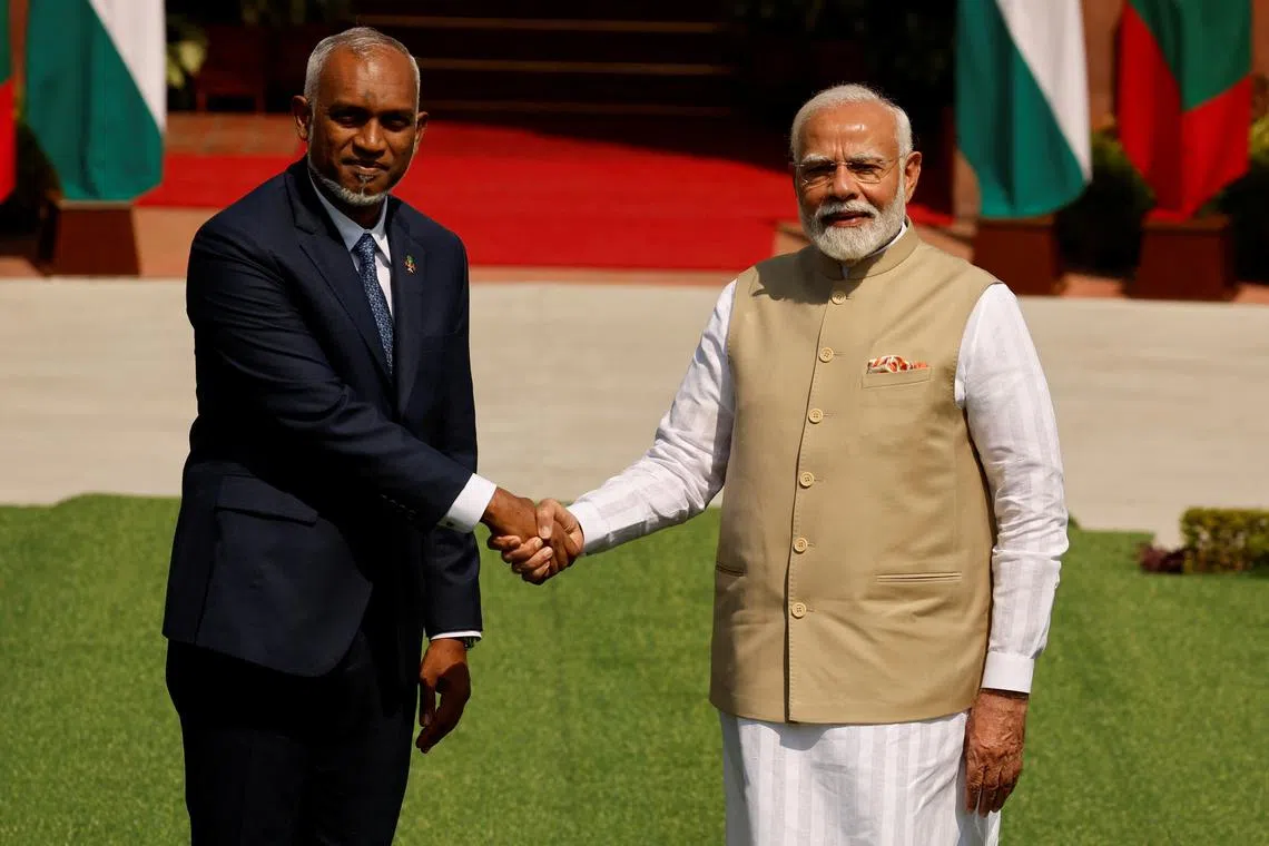 Maldives's Muizzu, India's Modi promise to strengthen cooperation | The ...