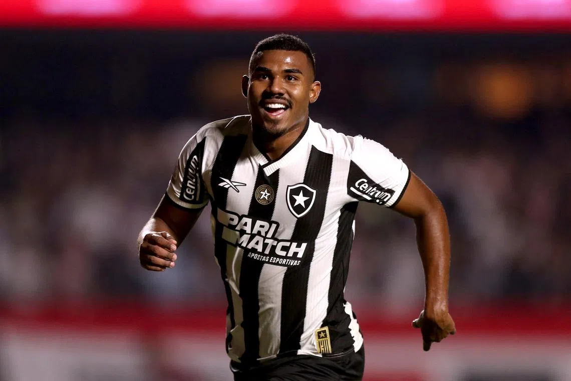 Botafogo's Cuiabano joins exodus to Nottingham Forest | The Straits Times