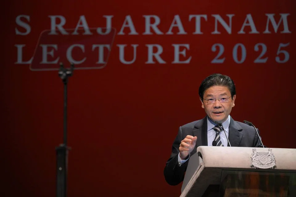 [LIVE] 14th S Rajaratnam Lecture: PM Lawrence Wong on steering ...