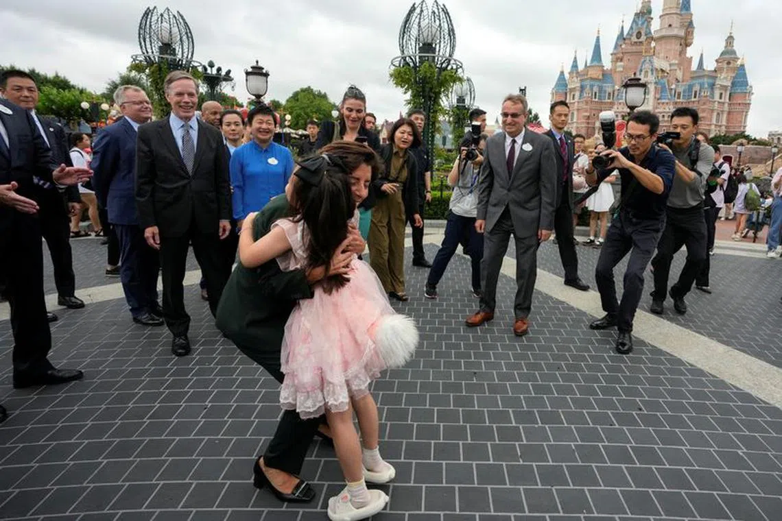 Disney diplomacy: US commerce secretary visits China theme park | The ...