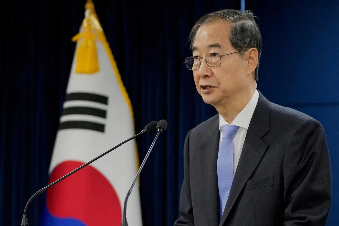 South Korea’s special prosecutors seek to detain former PM Han over ...