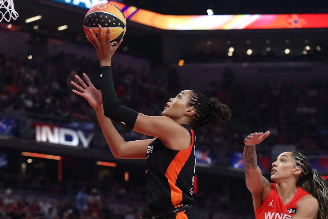 Collier breaks WNBA All-Star scoring record in win over Team Clark ...