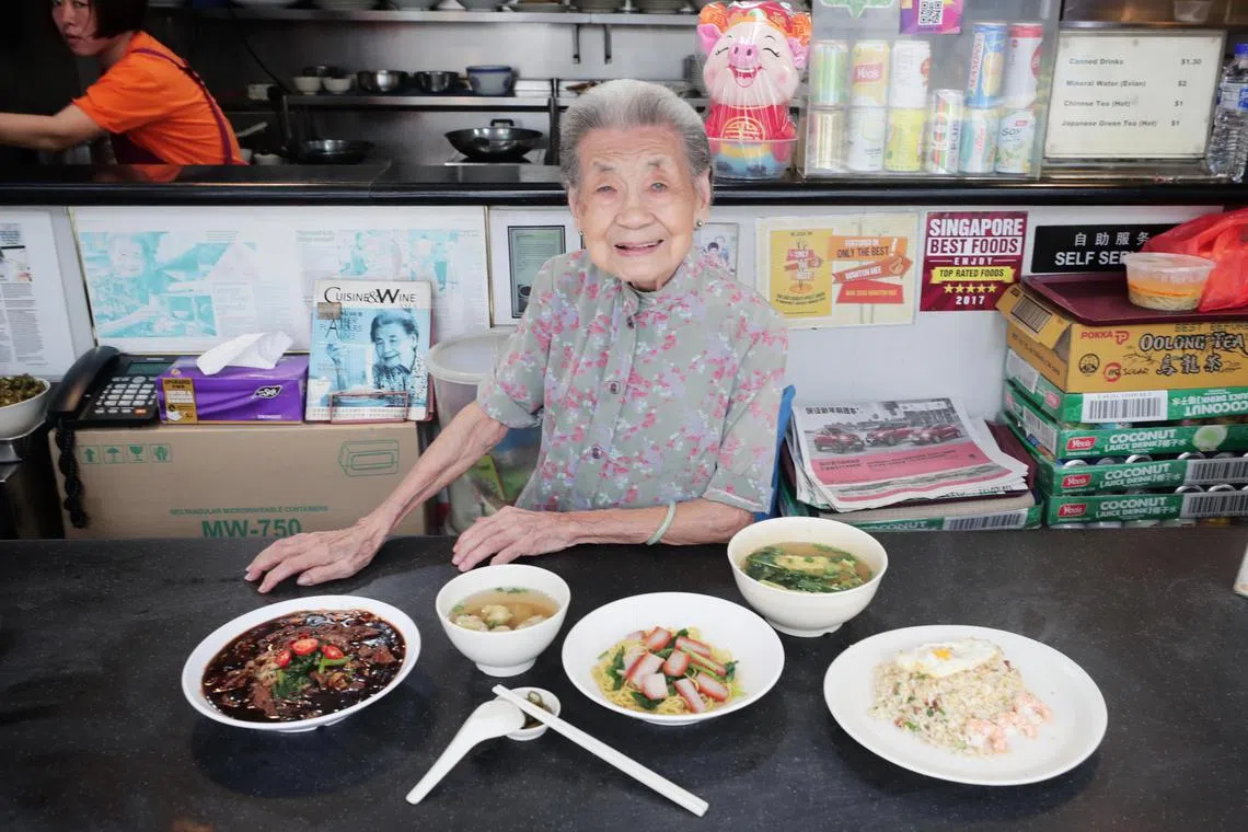Owner of popular wonton noodle stall at former National Library building dies at 94 | The ...