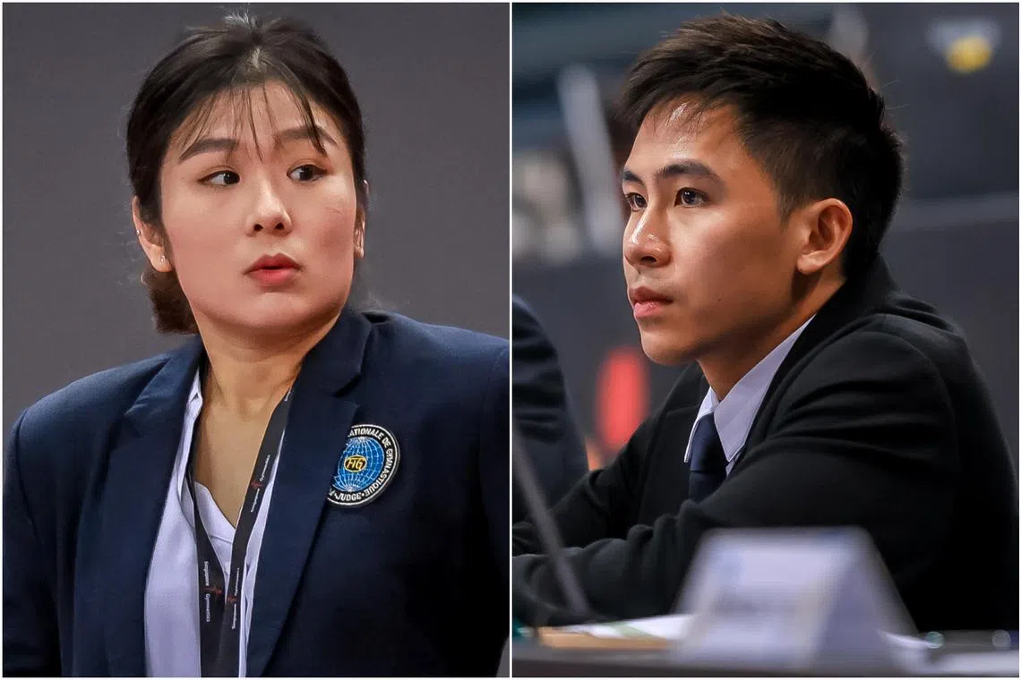 Former national gymnasts Hoe Wah Toon and Lim Heem Wei give back to the ...