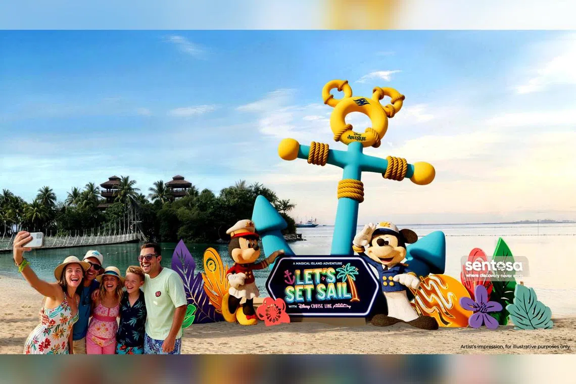 Disney Cruise Line Sentosa: Magical Island Adventure | The Straits Times
