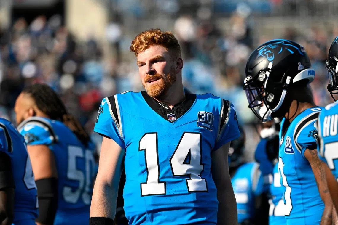 Panthers' Andy Dalton, family in car accident; QB being evaluated | The ...