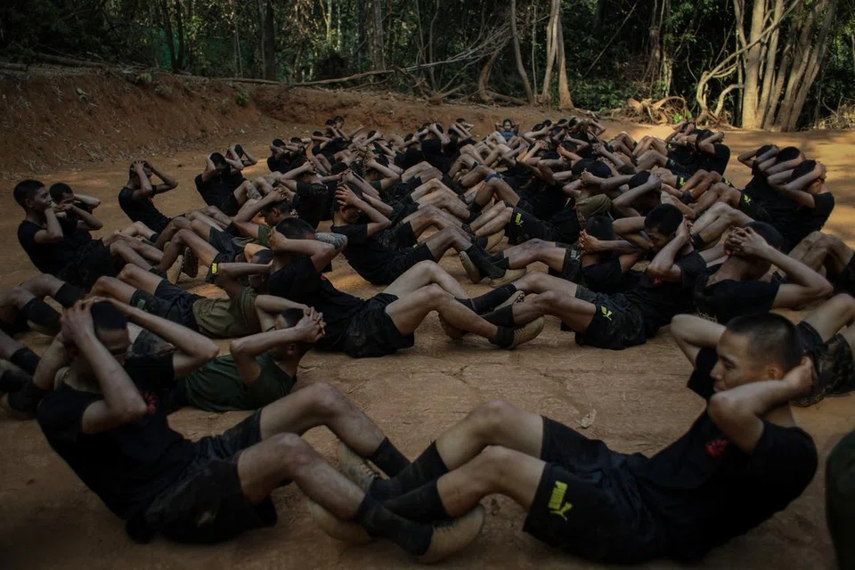 In Myanmar’s jungles, young volunteers train hard to fight junta | The ...