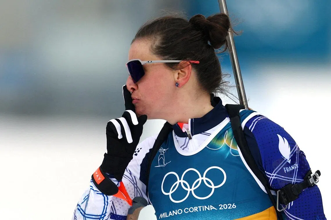 Biathlon-Simon shushes media critic after another golden win | The ...