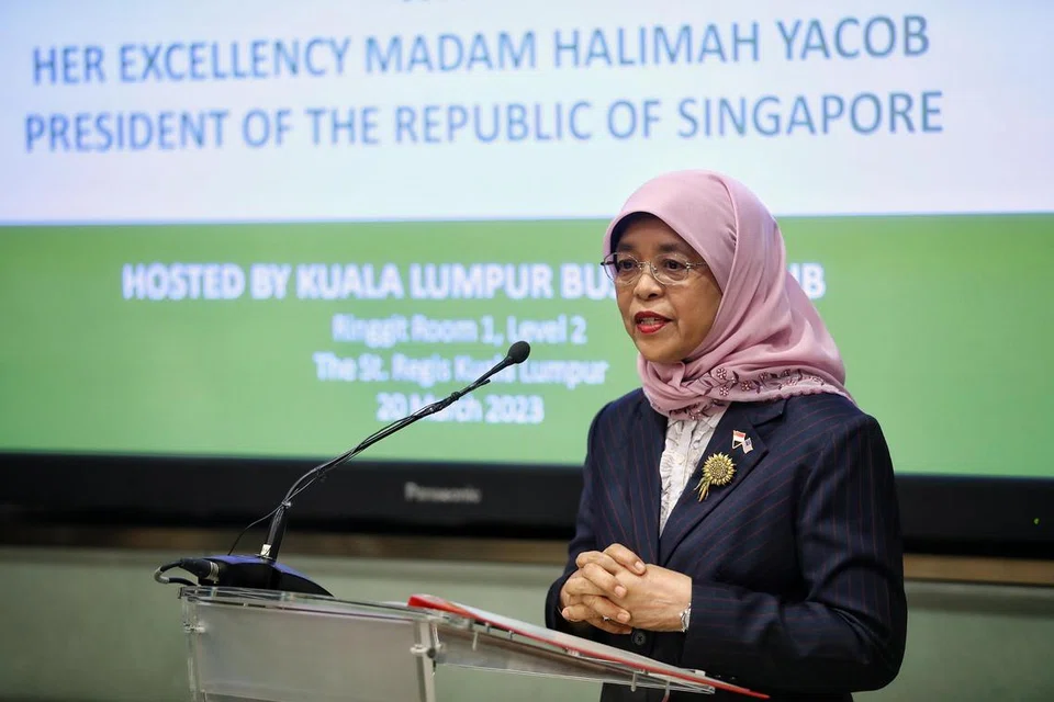 President Halimah calls for continued close economic partnerships ...