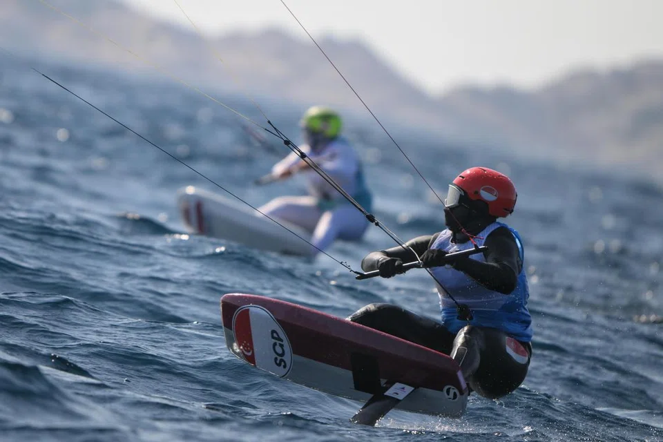 Kitefoiler Max Maeder goes for Olympic gold on National Day: Here’s ...