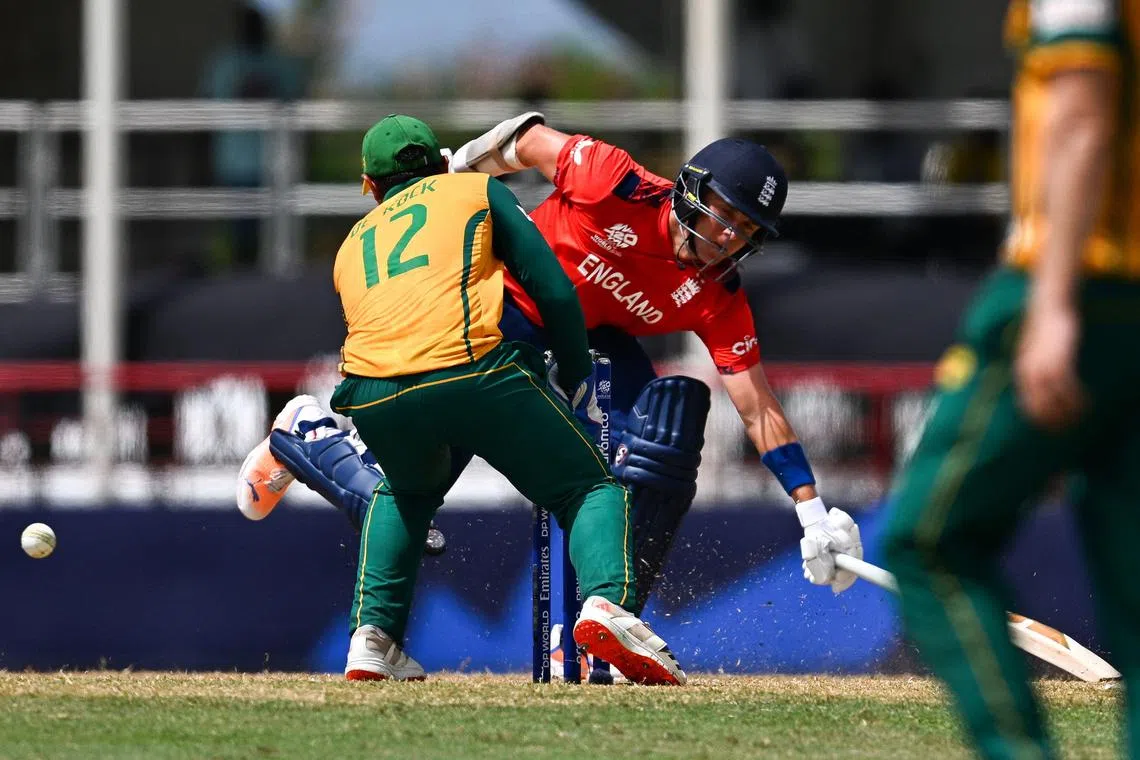 South Africa close to cricket T20 World Cup semis after seven-run win ...