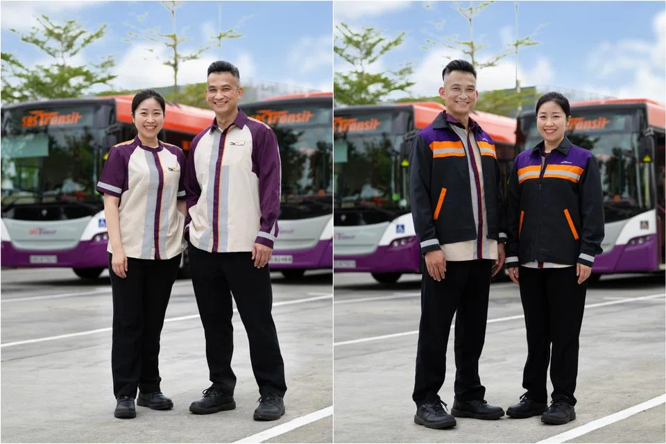 SBS Transit bus captains, station staff to don new uniforms from March ...