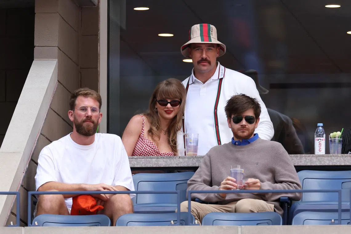 Taylor Swift headlines celebrity rush at U.S. Open men's final | The ...