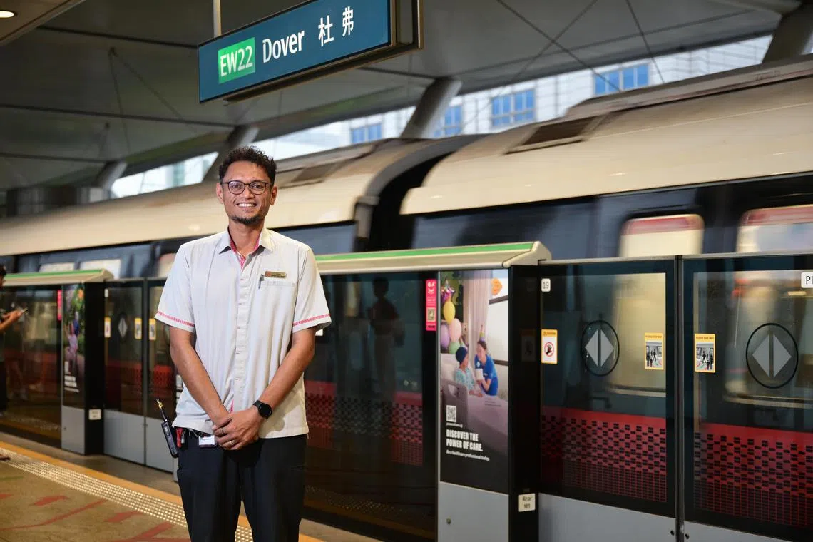 ‘Care and gentleness’ shown: SMRT staff help young man with special ...