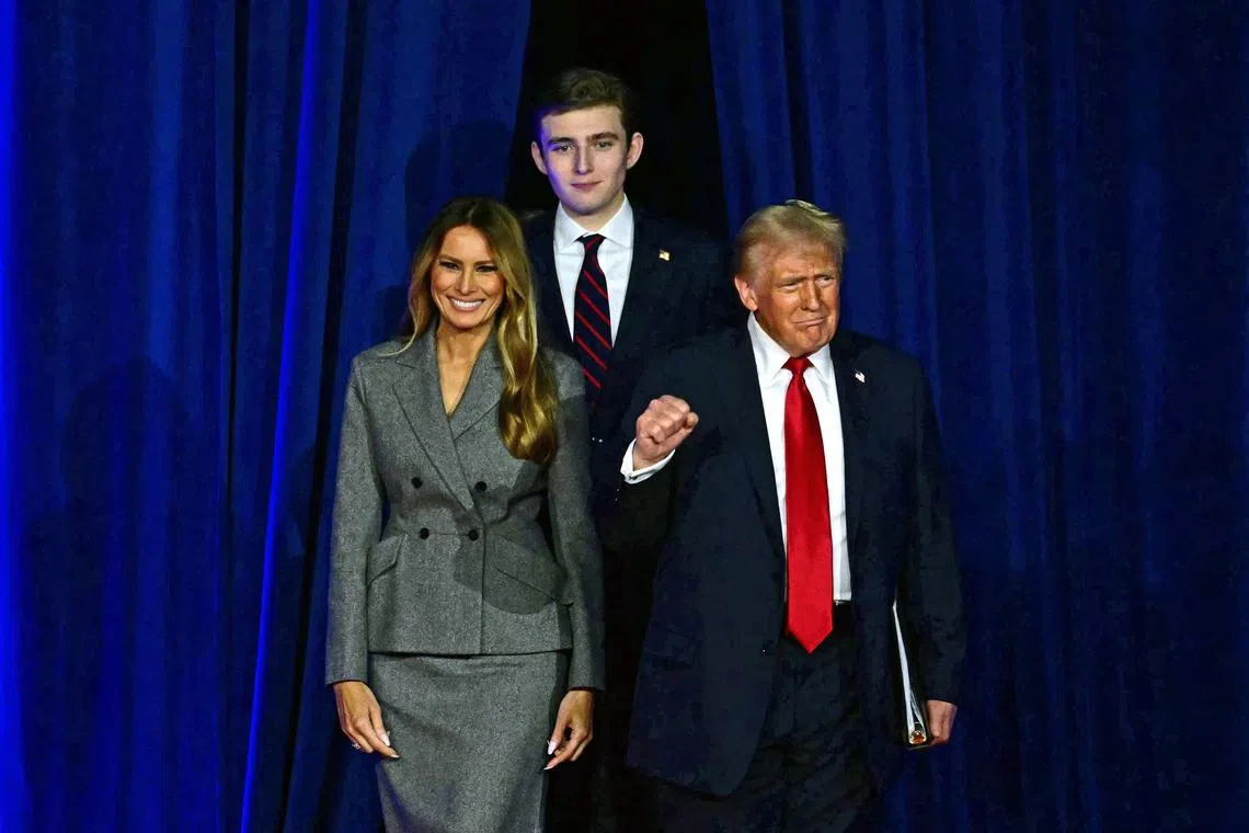 Meet the Trumps: America’s first family moves back in | The Straits Times
