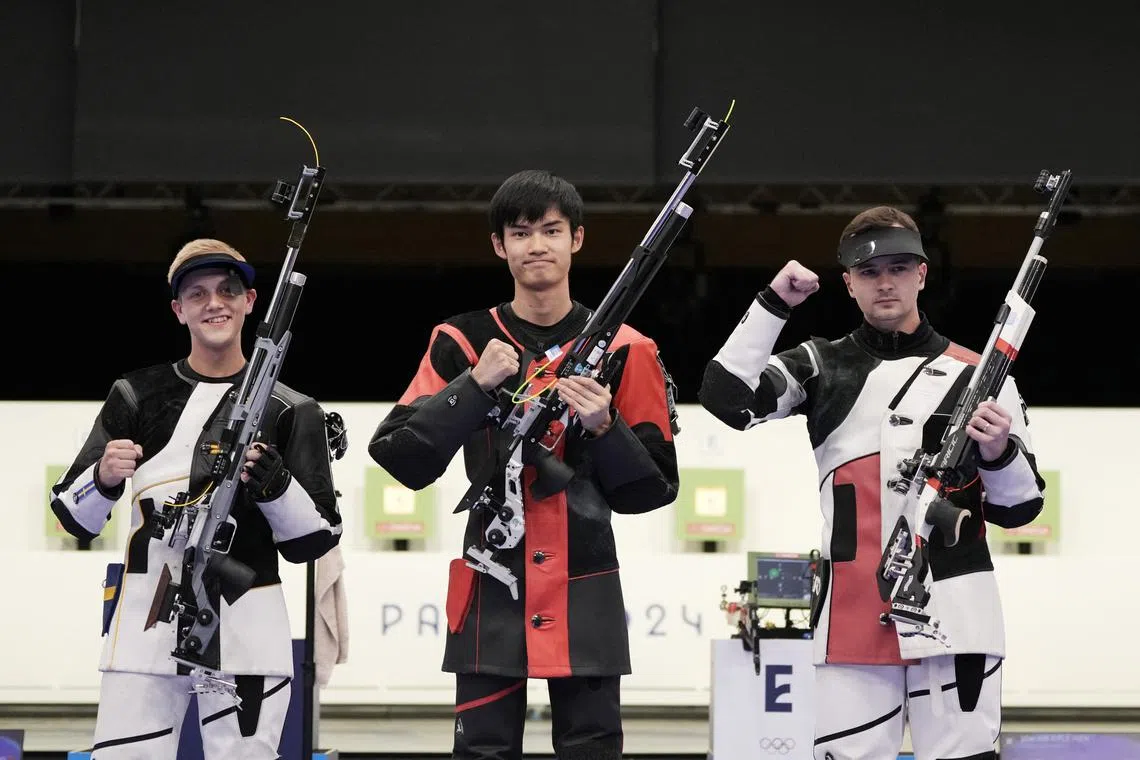 Shooting-China's sensational Sheng wins second gold in Paris | The ...