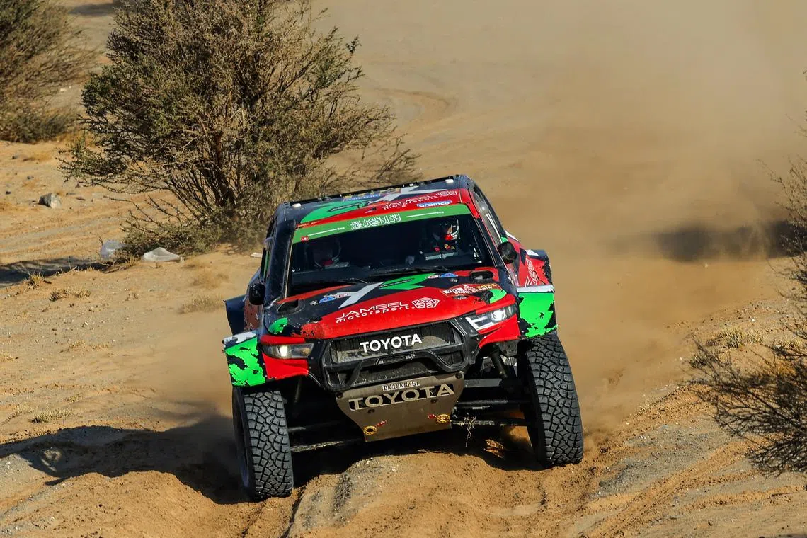 Rallying-Al-Rajhi takes overall lead from Lategan in Dakar | The ...