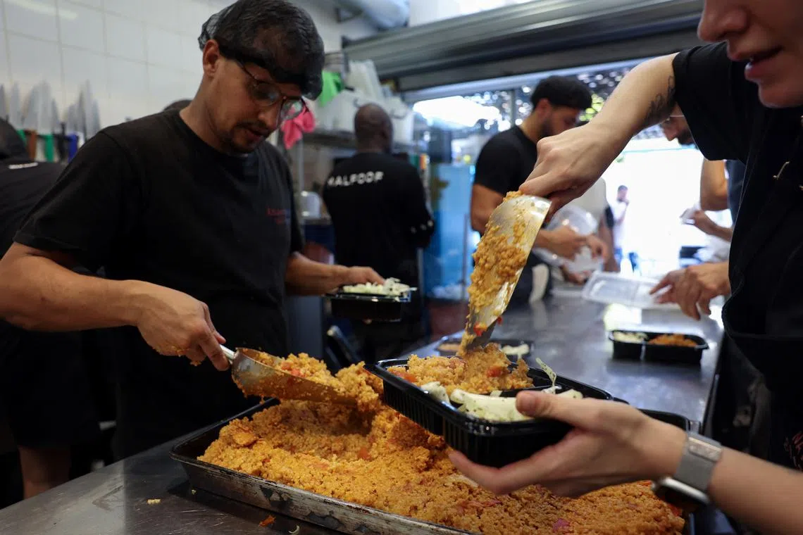 Beirut soup kitchen struggles to keep up as Israeli strikes intensify ...