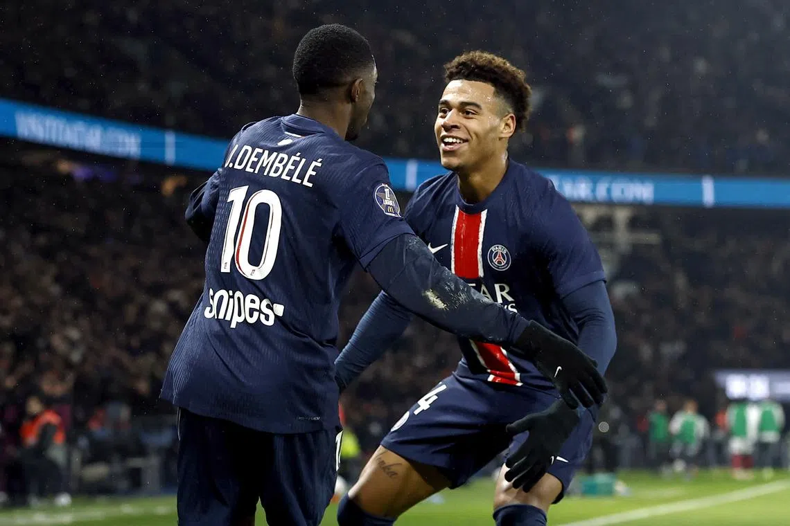 Dembele scores double as runaway leaders PSG thrash Monaco 4-1 | The ...