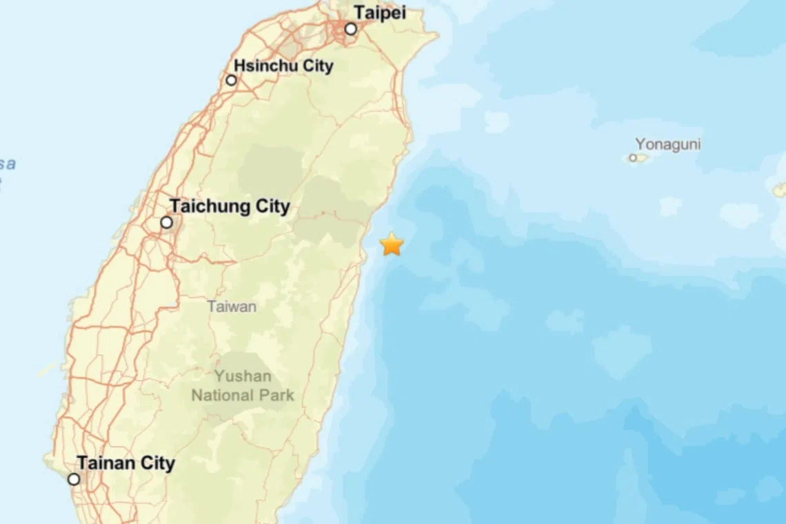Taiwan rattled by 5.1-magnitude earthquake; no immediate reports of damage | The Straits Times