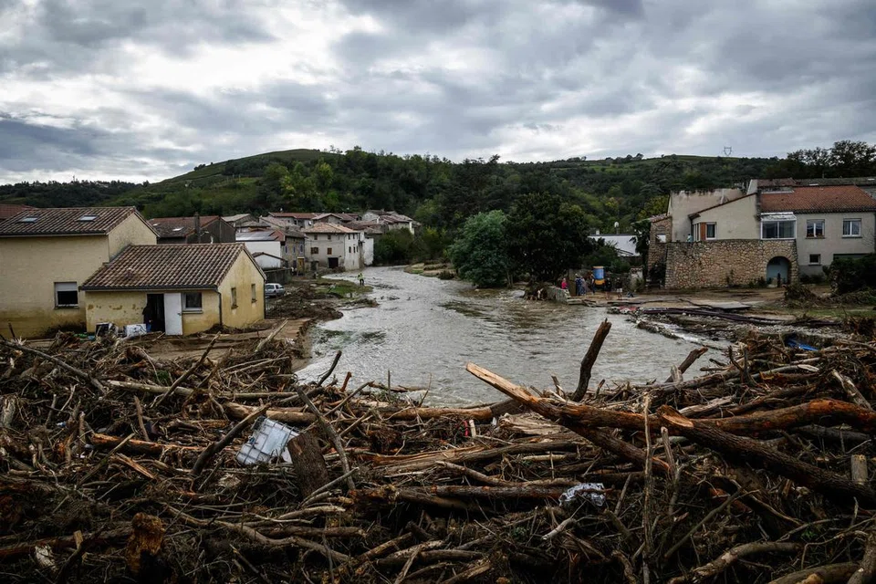 Floods cause damage, power outages in south-east France after heavy ...