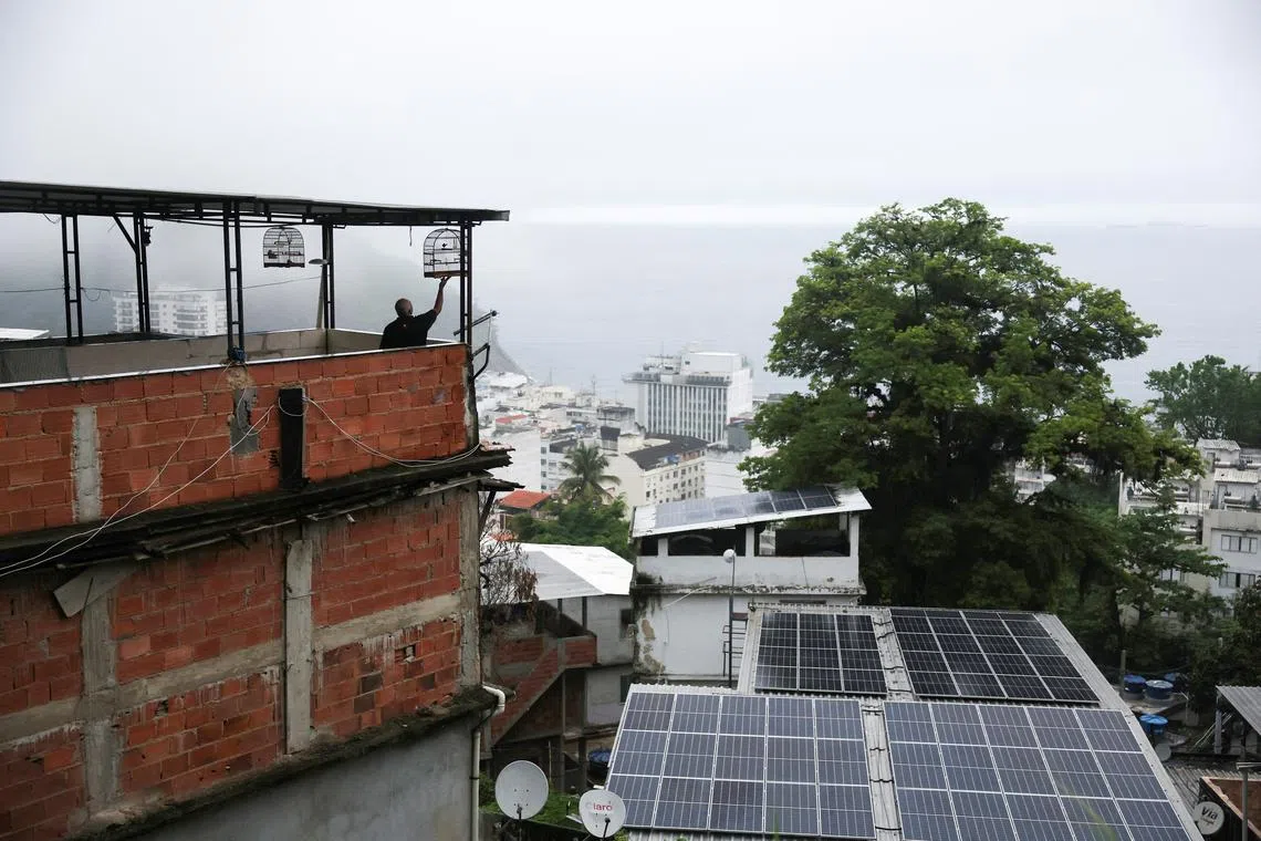 Solar power project in Brazil favelas hopes to shine in G20 spotlight ...