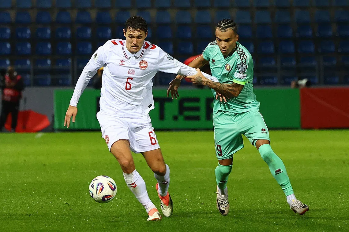 Blistering Denmark batter Belarus 6-0 in World Cup qualifier | The ...