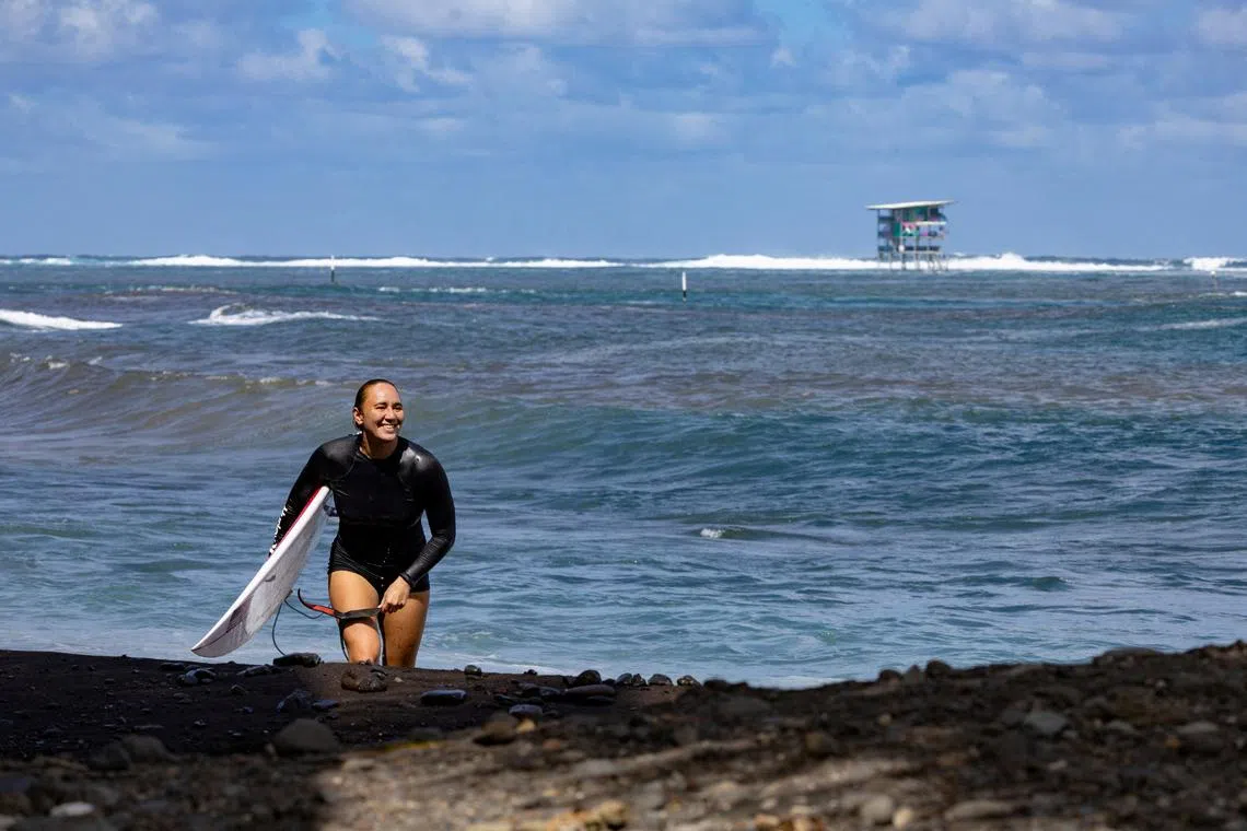 Surfing-Reigning champion Moore just 'stoked' to be a surfer after epic ...