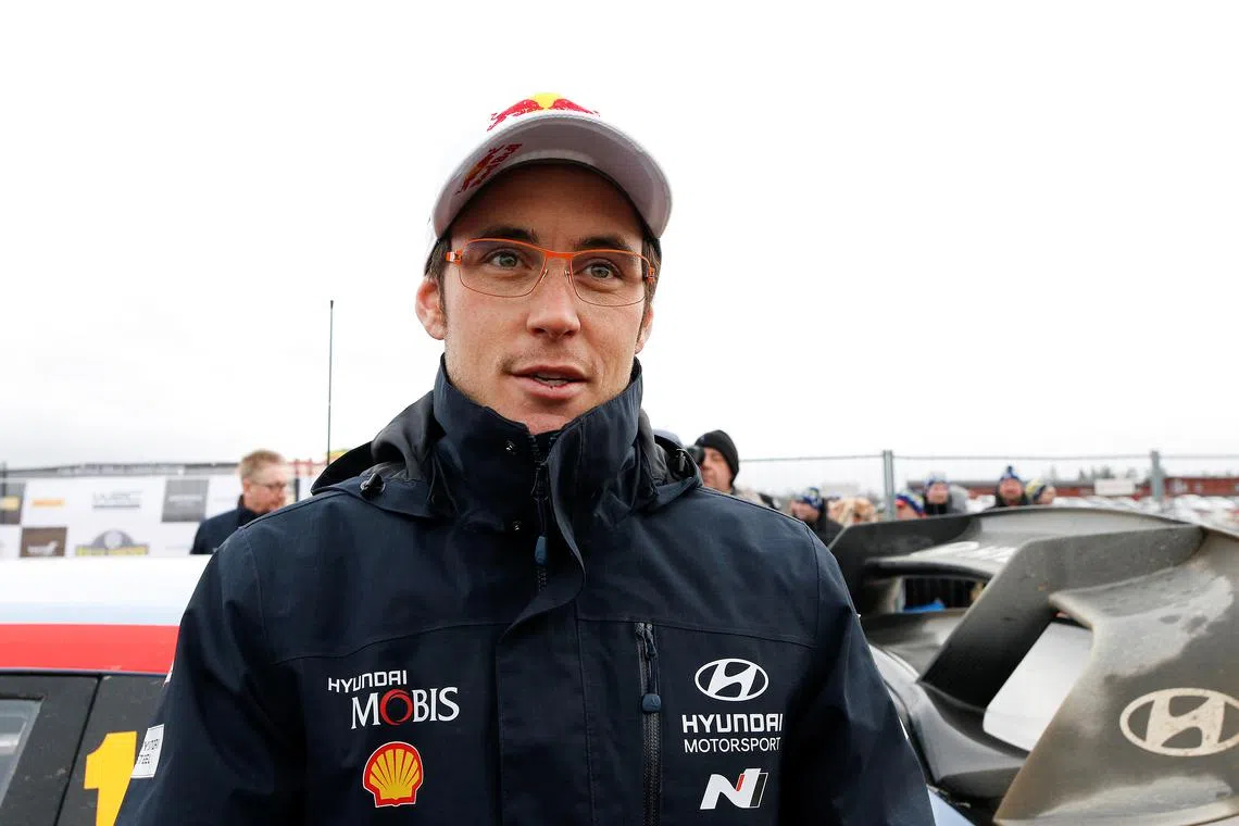 Rallying-Neuville leads in muddy Monte Carlo | The Straits Times