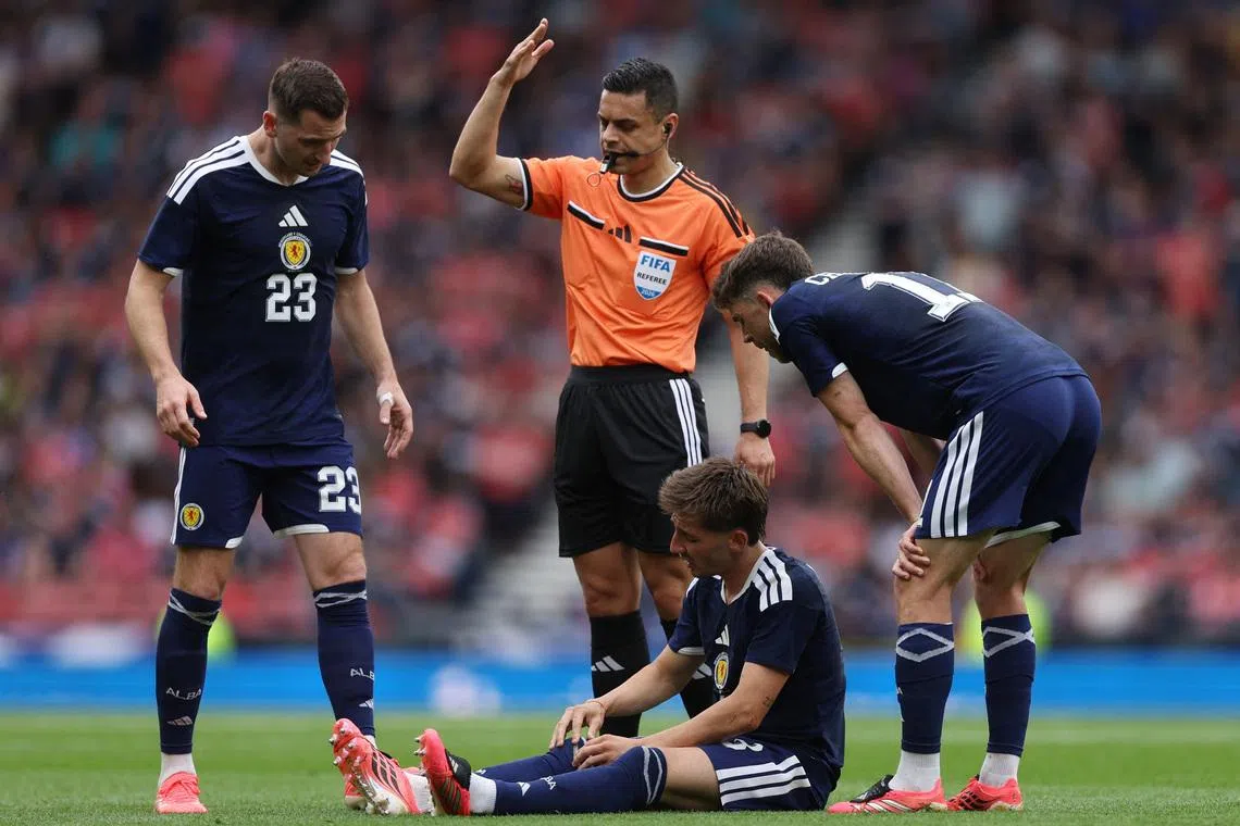 Scotland's Gilmour ruled out of World Cup with knee injury | The ...