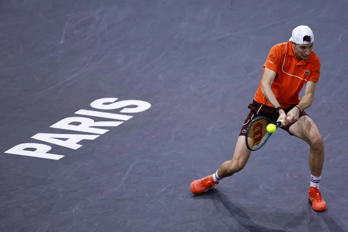 ATP roundup: Alexander Zverev drops Ugo Humbert, claims Paris Masters title | The Straits Times
