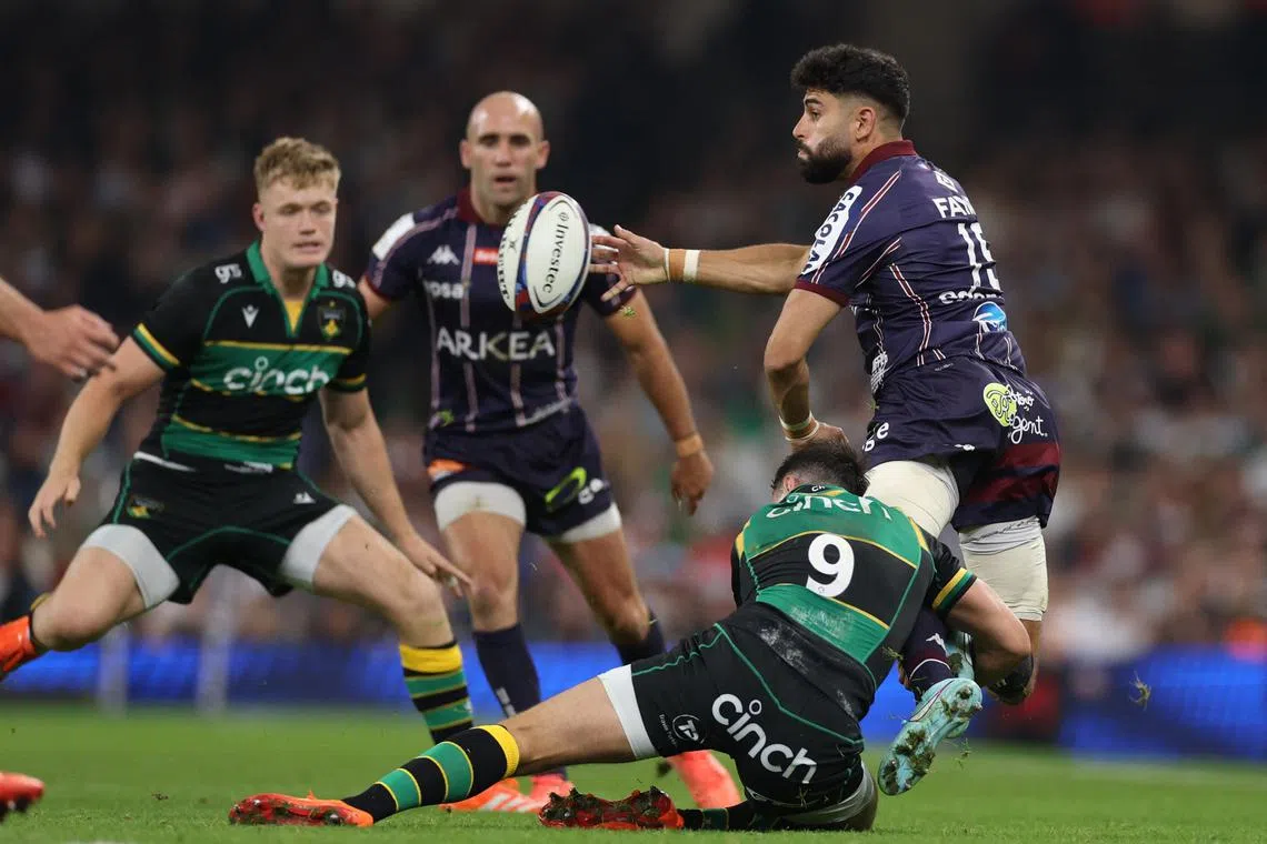 Bordeaux overpower Northampton to win Champions Cup | The Straits Times