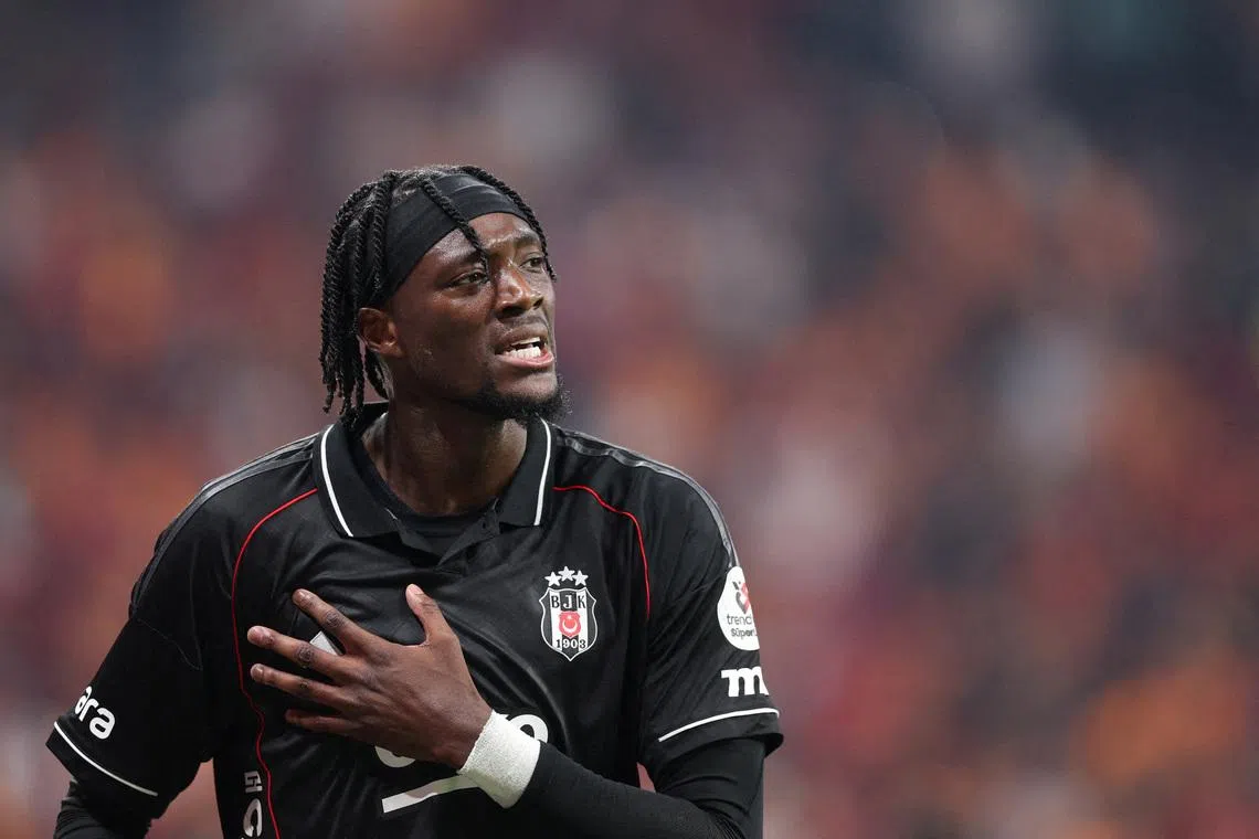 Villa sign striker Abraham from Besiktas | The Straits Times