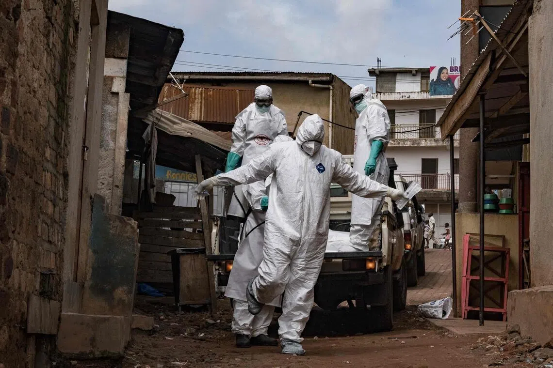 Ebola outbreak outruns containment in Congo amid conflict | The Straits ...
