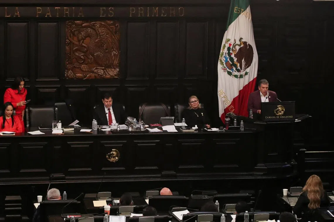In triumph for Mexico's outgoing president, lawmakers finalize courts ...