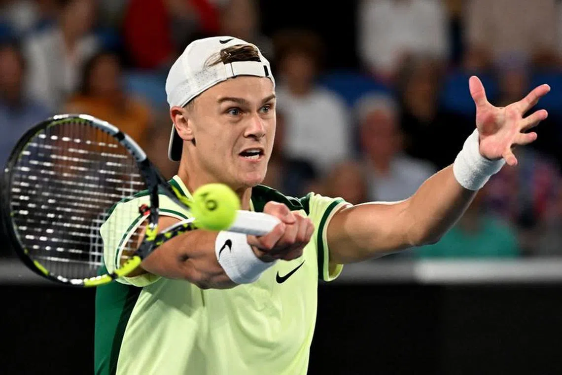 Rune bounced out of Australian Open by wildcard Cazaux | The Straits Times