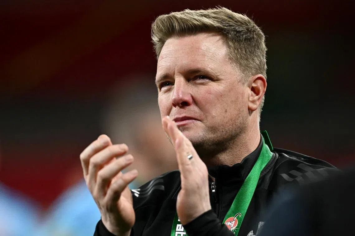 Newcastle boss Howe recovering but not 100% after pneumonia bout | The ...