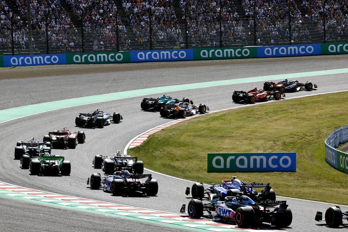 Formula One rules out awarding points beyond 10th place | The Straits Times