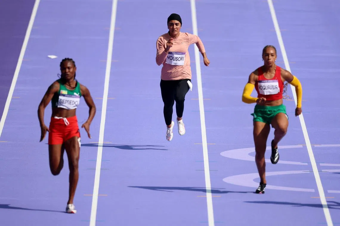 Athletics-Yousofi sends message for Afghan women with Paris performance ...