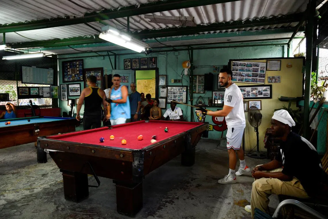 Billiards making a comeback in Cuba despite hard times | The Straits Times