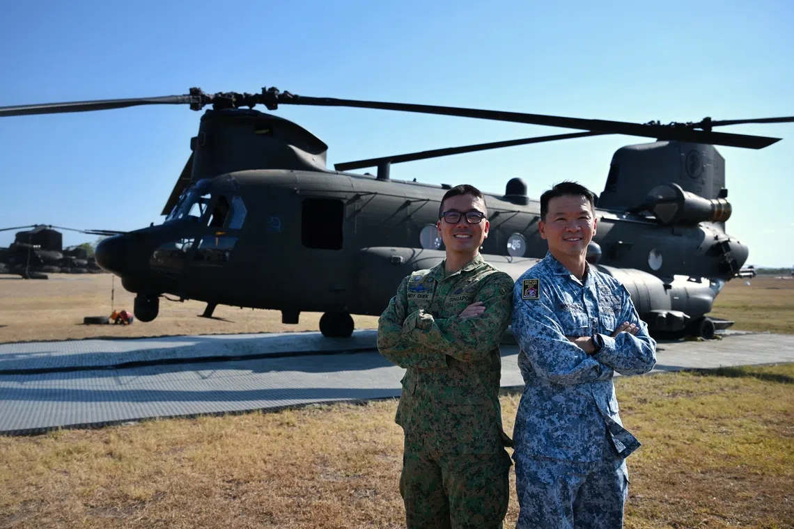 SAF’s largest overseas drill under way in Australia with over 5,000 ...